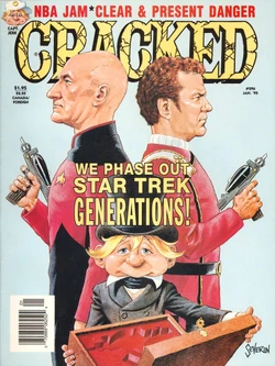Cracked Magazine Star Trek Characters