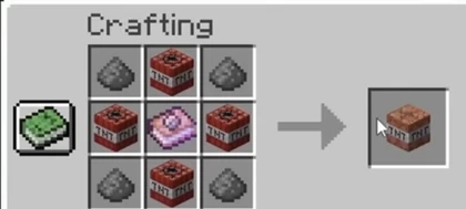 Ricetta Tnt Minecraft