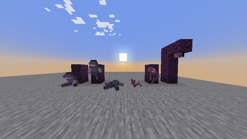 Mob statues | Crackers Wither Storm Wiki | Fandom