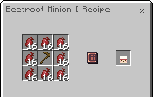 Beetroot Minion | CraftersMC SkyBlock Wiki | Fandom