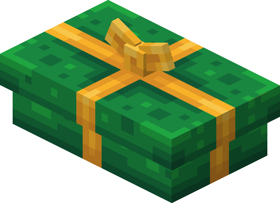 Green Christmas Present | CraftersMC SkyBlock Wiki | Fandom