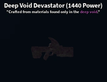 Deep Void Devastator | Craftwars Knockoff Wiki | Fandom