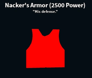Nacker's Armor | Craftwars Knockoff Wiki | Fandom