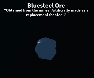 Bluesteel Ore | Craftwars Knockoff Wiki | Fandom