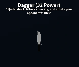 Dagger | Craftwars Knockoff Wiki | Fandom