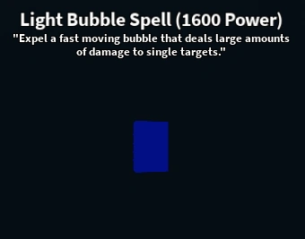 Light Bubble Spell | Craftwars Knockoff Wiki | Fandom