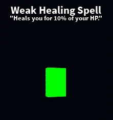 Weak Healing Spell | Craftwars Knockoff Wiki | Fandom