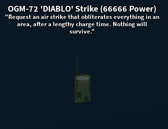 OGM-72 'DIABLO' Strike | Craftwars Knockoff Wiki | Fandom