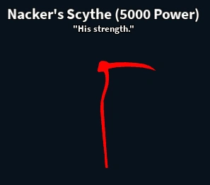 Nacker's Scythe | Craftwars Knockoff Wiki | Fandom