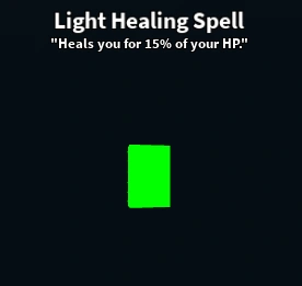 Light Healing Spell | Craftwars Knockoff Wiki | Fandom