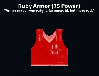 Ruby Armor | Craftwars Knockoff Wiki | Fandom
