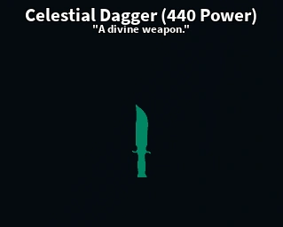 Celestial Dagger | Craftwars Knockoff Wiki | Fandom