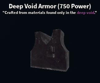 Deep Void Armor | Craftwars Knockoff Wiki | Fandom