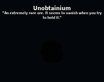 Unobtainium | Craftwars Knockoff Wiki | Fandom