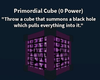 Primordial Cube | Craftwars Knockoff Wiki | Fandom