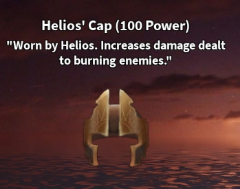 Helios' Cap | Craftwars Knockoff Wiki | Fandom