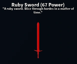 Ruby Sword | Craftwars Knockoff Wiki | Fandom