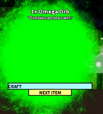 Omega Orb | Craftwars Wikia | Fandom