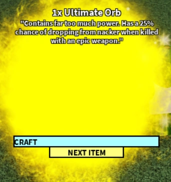 Ultimate Orb | Craftwars Wikia | Fandom