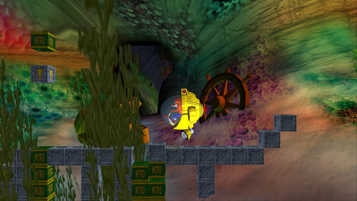 Submarine Crash Bandicoot The Wrath Of Cortex Wiki Fandom