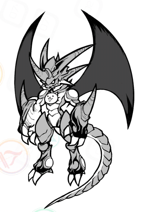 Awakened Bahamut Cat | Crash Fever Wikia | Fandom