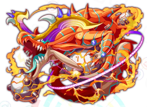 Land Dragon, Smoldering Flame | Crash Fever Wikia | Fandom