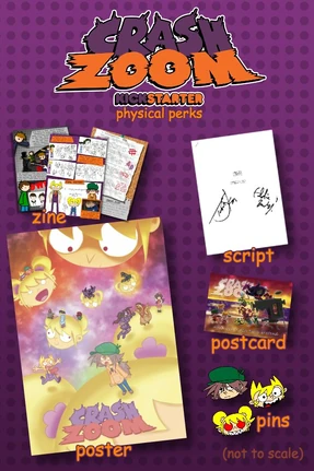 Crash Zoom - Series 2 Kickstarter | Crash Zoom Wiki | Fandom
