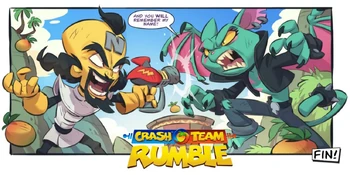 Crash Team Rumble promotional comics | Bandipedia | Fandom
