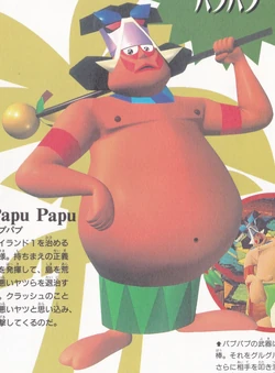 Crash Bandicoot Papu Papu