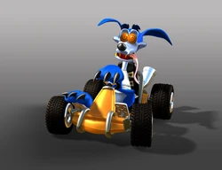 Crash Team Racing Character Ripper Roo