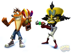 Crash Bandicoot Twinsanity Achtergrond