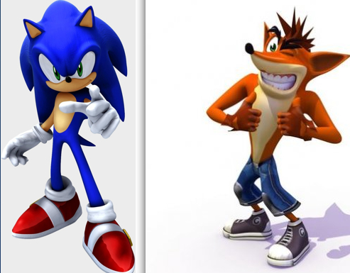 Sonic and Crash | Bandifanon | Fandom