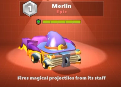 Merlin | Crash of Cars Wiki | Fandom