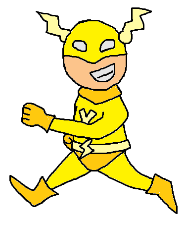 Lightning Yellow (superhero) | Crayola Superhero Universe Wikia | Fandom
