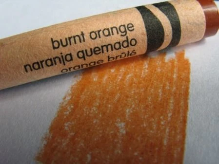 Orange Crayon