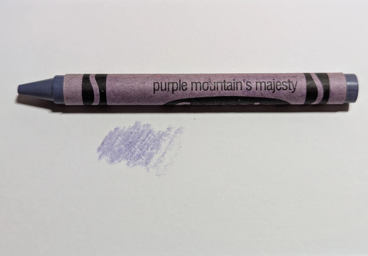 Purple Mountains' Majesty | Crayola Wiki | Fandom