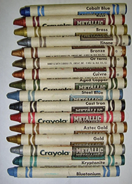 Metallic Crayons | Crayola Wiki | Fandom