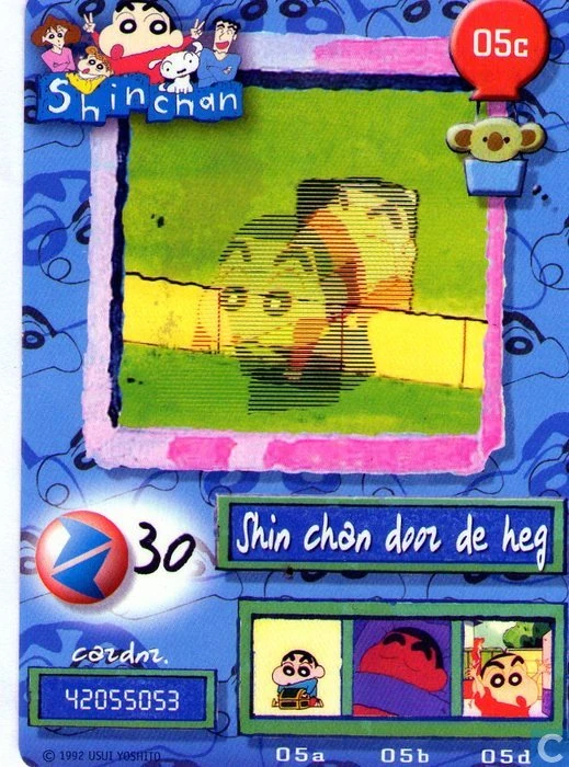 Trading cards in the Netherlands | Crayon Shin-chan Wiki | Fandom