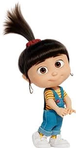 Agnes Gru (Despicable Me and Margo, Agnes, Edith, Antonio, and Poppy ...