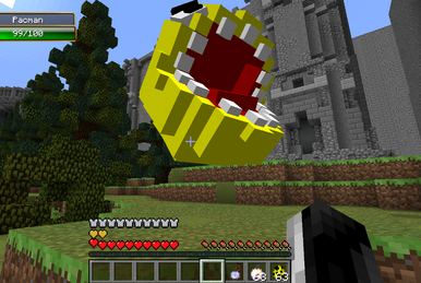 Pacman Minecraft Project Risha's Minecraft Blog: BIG Spongebob