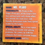 Mr. Peako | Crazy Bones-Pedia Wiki | Fandom
