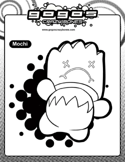 gogos crazy bones coloring pages