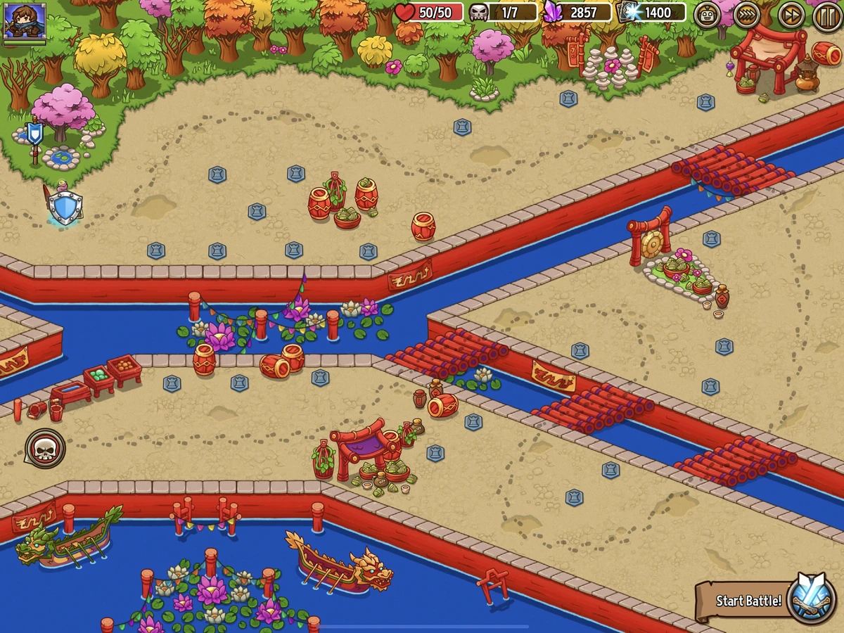 Dragon Boat Invasion 16 | Crazy Defense Heroes Wiki | Fandom