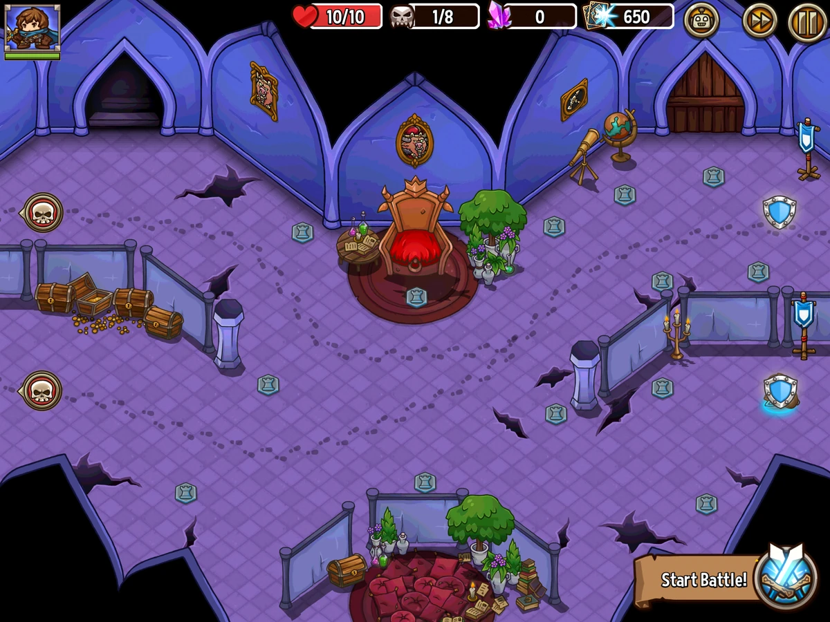 Treasure Hall of the Minotaur King | Crazy Defense Heroes Wiki | Fandom