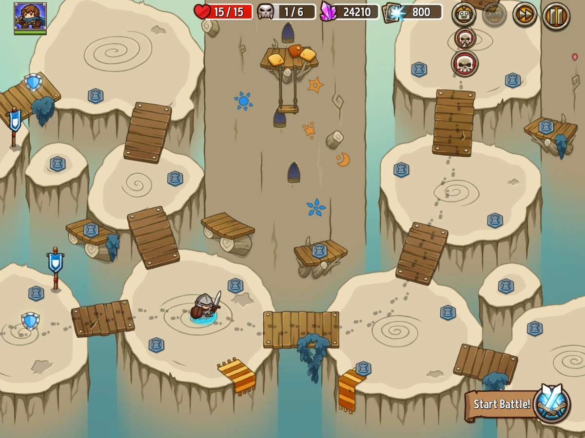 Treetops of the Orc King (Level 37) | Crazy Defense Heroes Wiki | Fandom