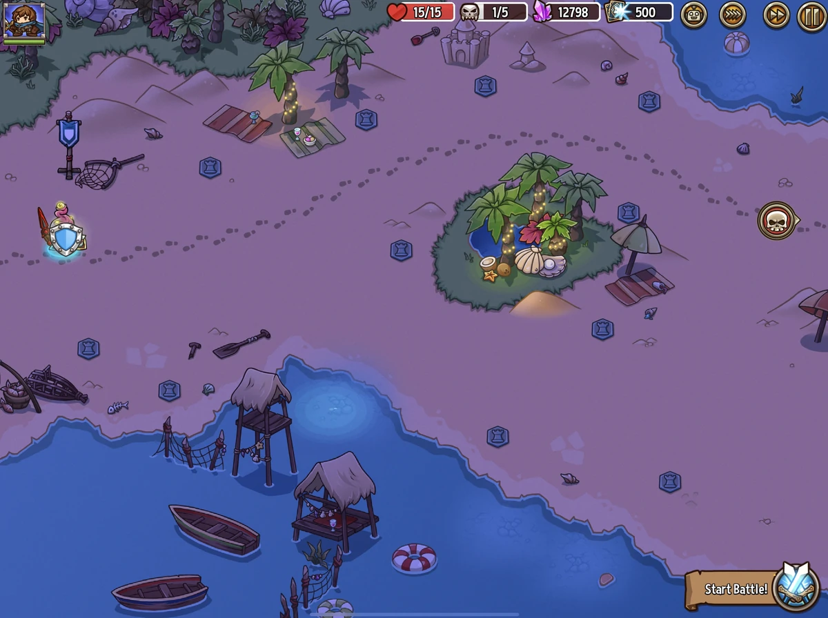 Island Invasion 1 | Crazy Defense Heroes Wiki | Fandom