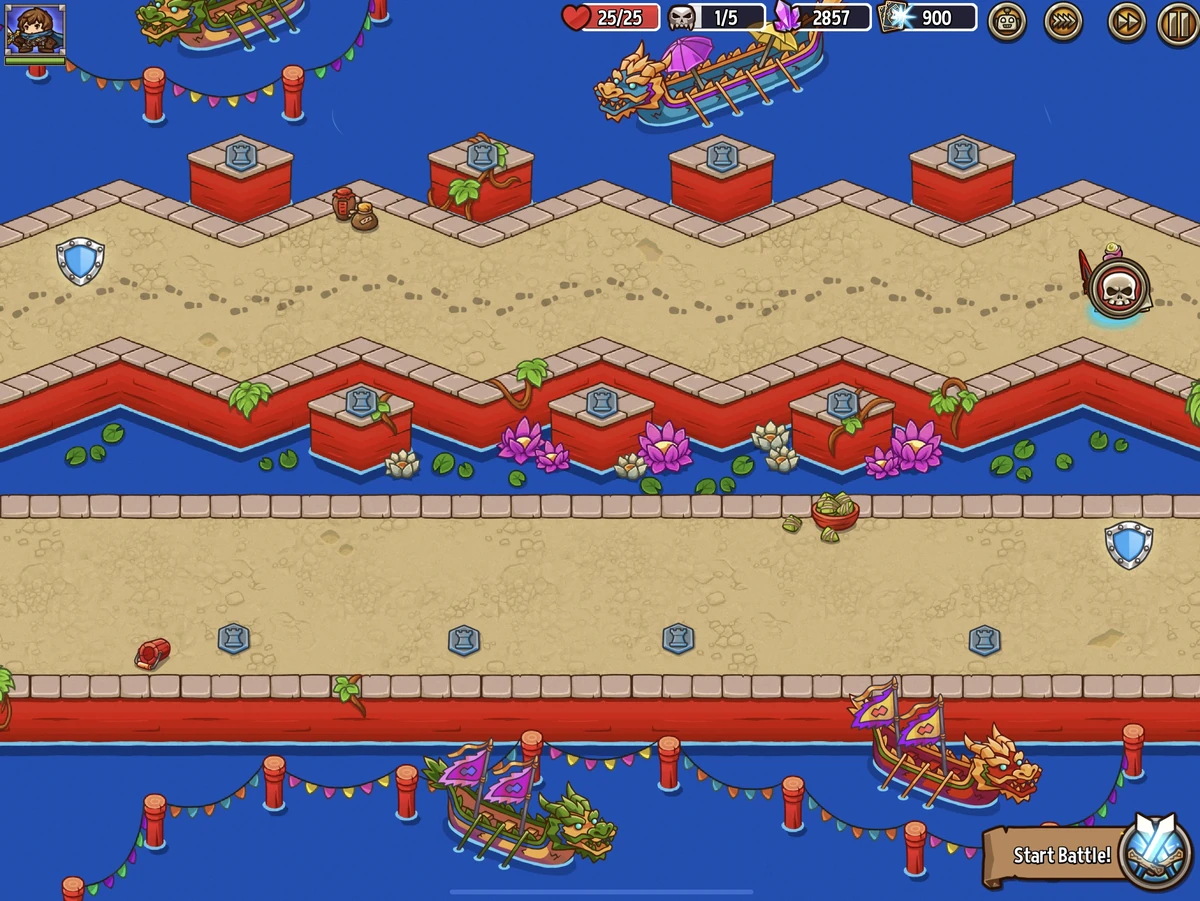Dragon Boat Invasion 13 | Crazy Defense Heroes Wiki | Fandom