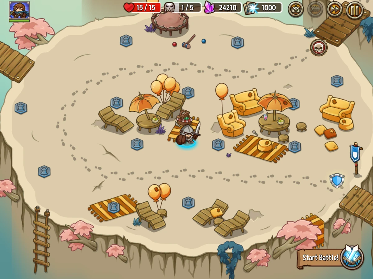 Treetops of the Orc King (Level 24) | Crazy Defense Heroes Wiki | Fandom