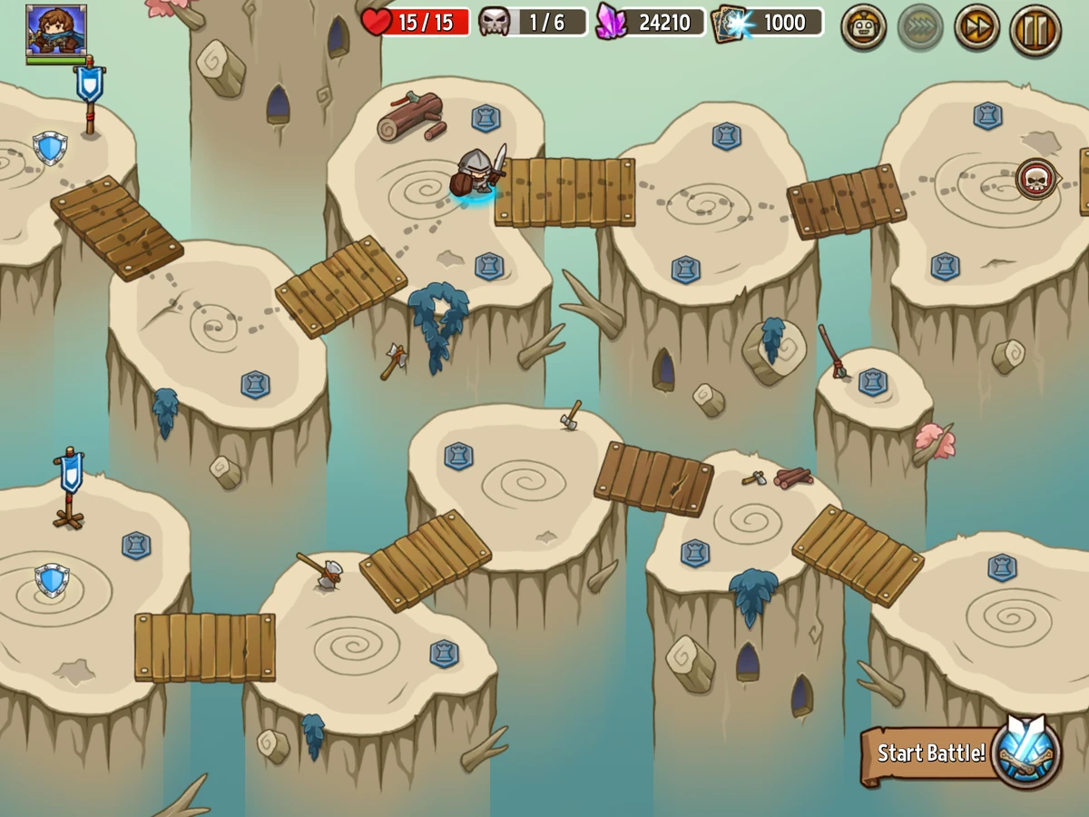 Treetops of the Orc King (Level 28) | Crazy Defense Heroes Wiki | Fandom