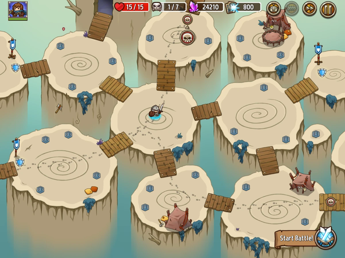 Treetops of the Orc King (Level 44) | Crazy Defense Heroes Wiki | Fandom